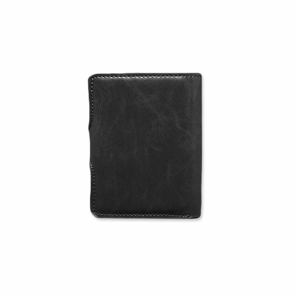 Kunstleren RFID Portemonnee Zwart - OVhanger.nl